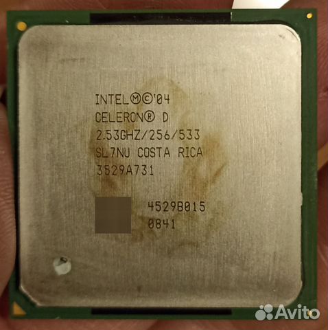 Процессор intel 04 celeron d 2.53GHz/256/533 купить в Москве с ...