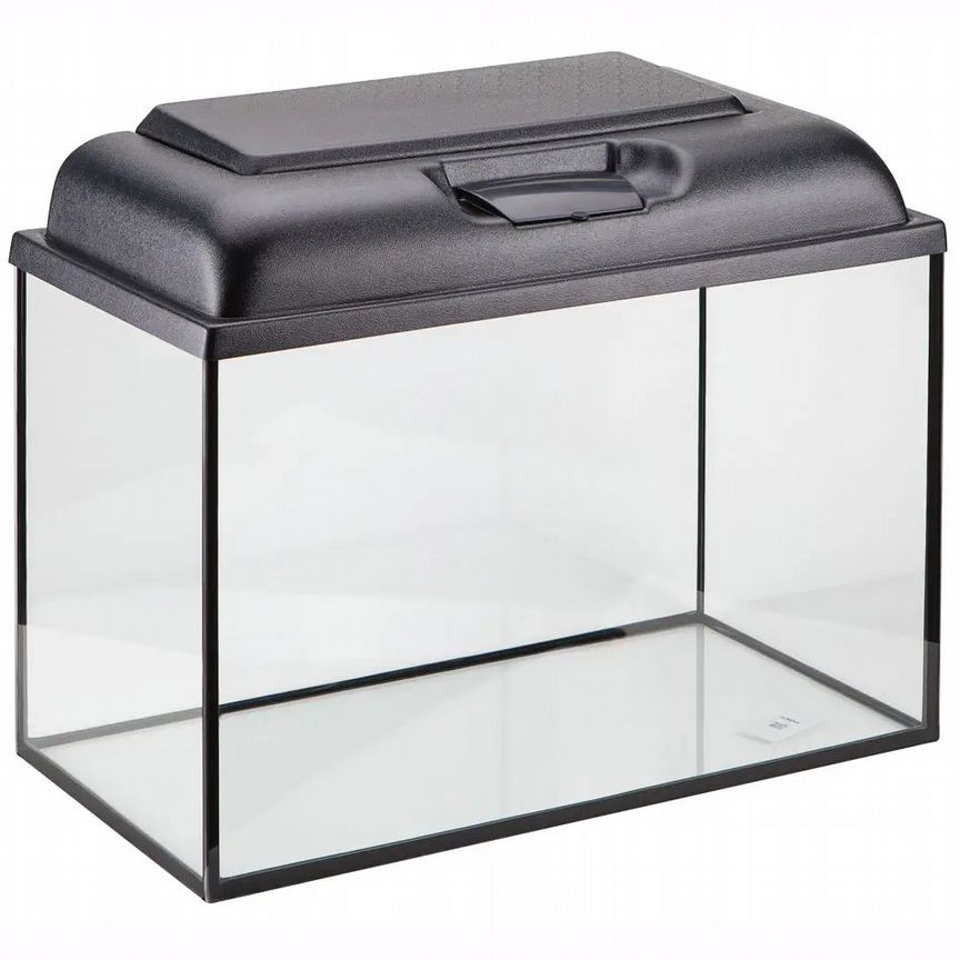 Аквариум (56х29х40,4 см) прямоуг. с крышкой, 60 л