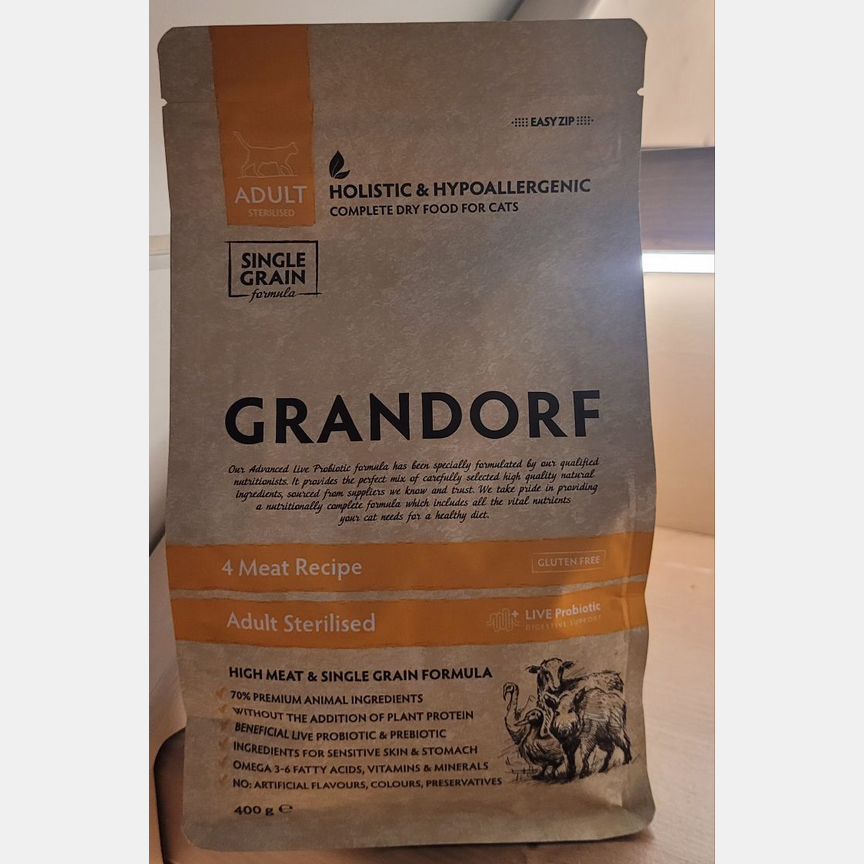 Корм для кошек grandorf