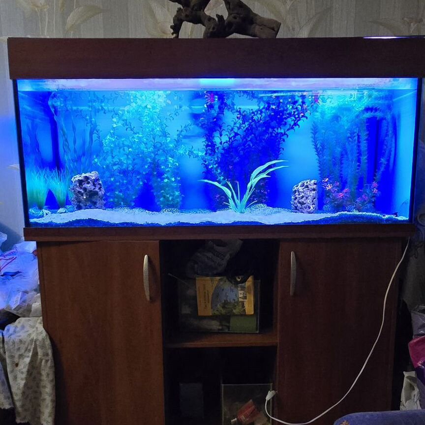 Аквариум с тумбой на 450 литров