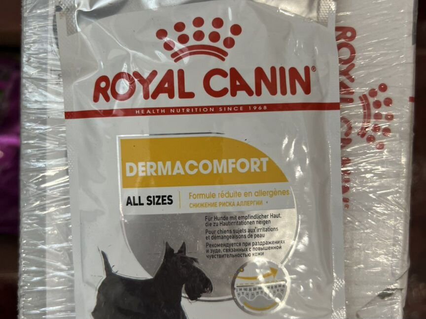 Корм Royal Canin Dermacomfort для собак паучи
