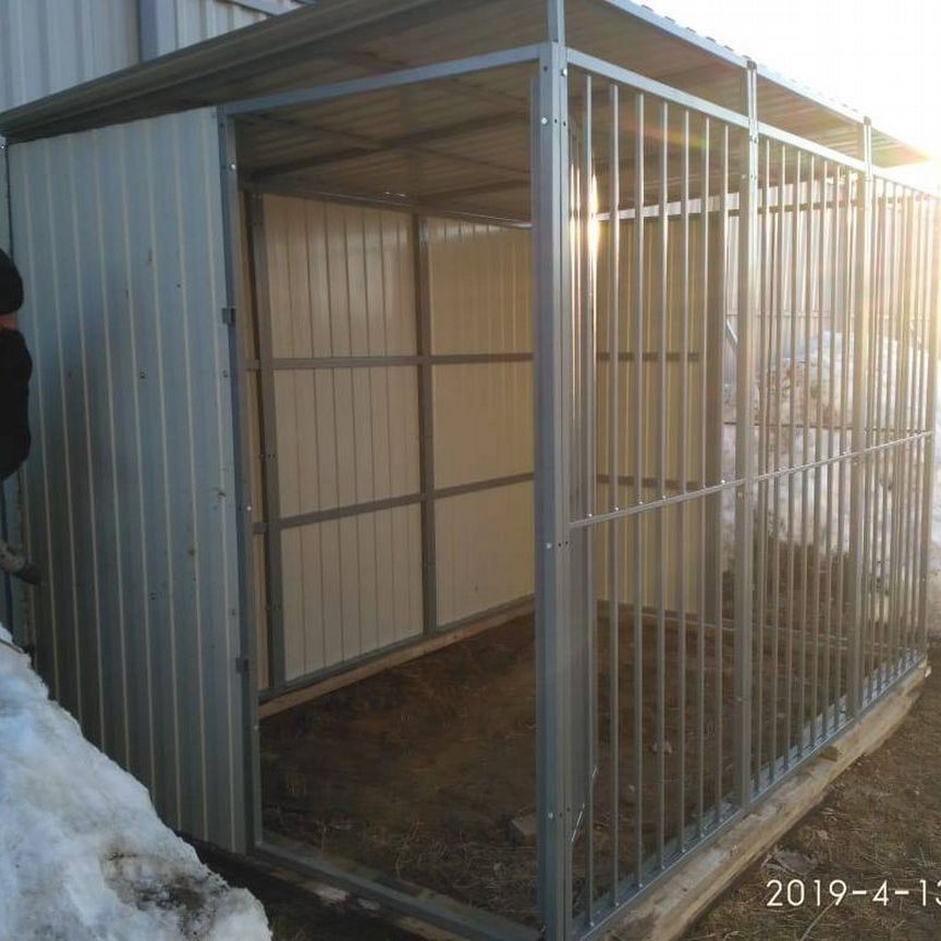 Уличный вольер для собак