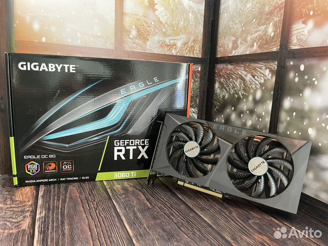 Gigabyte rtx 3060ti egle купить в Москве | Электроника | Авито