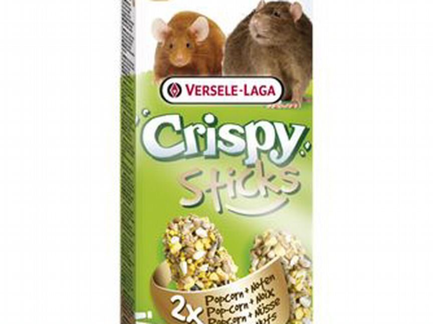 Versele-Laga Crispy Sticks Rats-Mice Popcorn & Nut