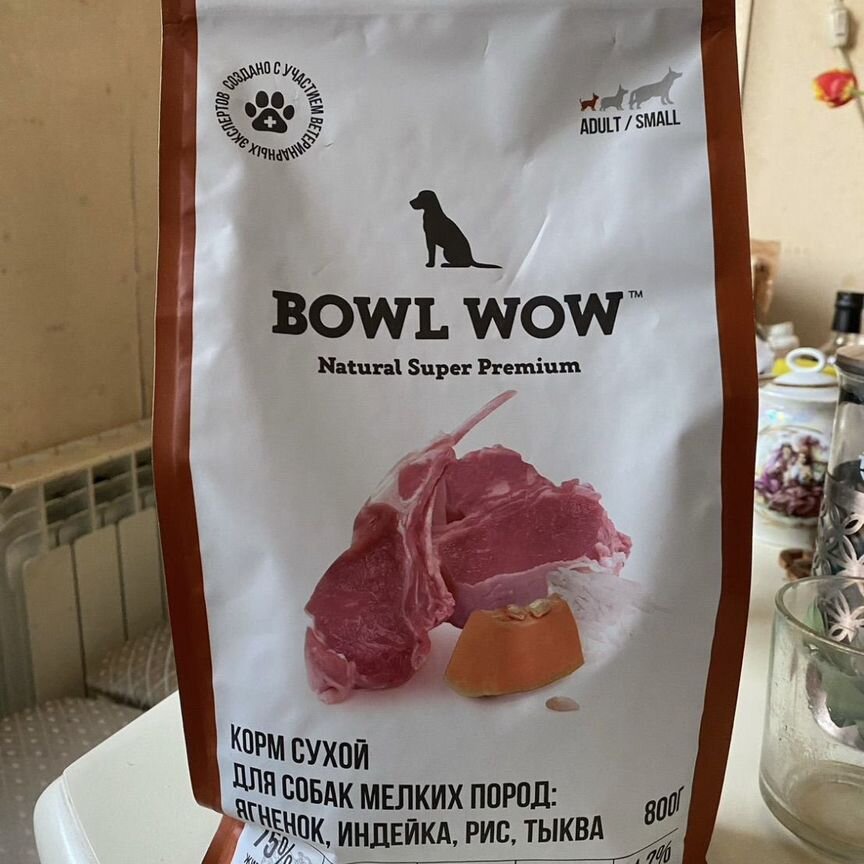 Корм для собак bowl wow