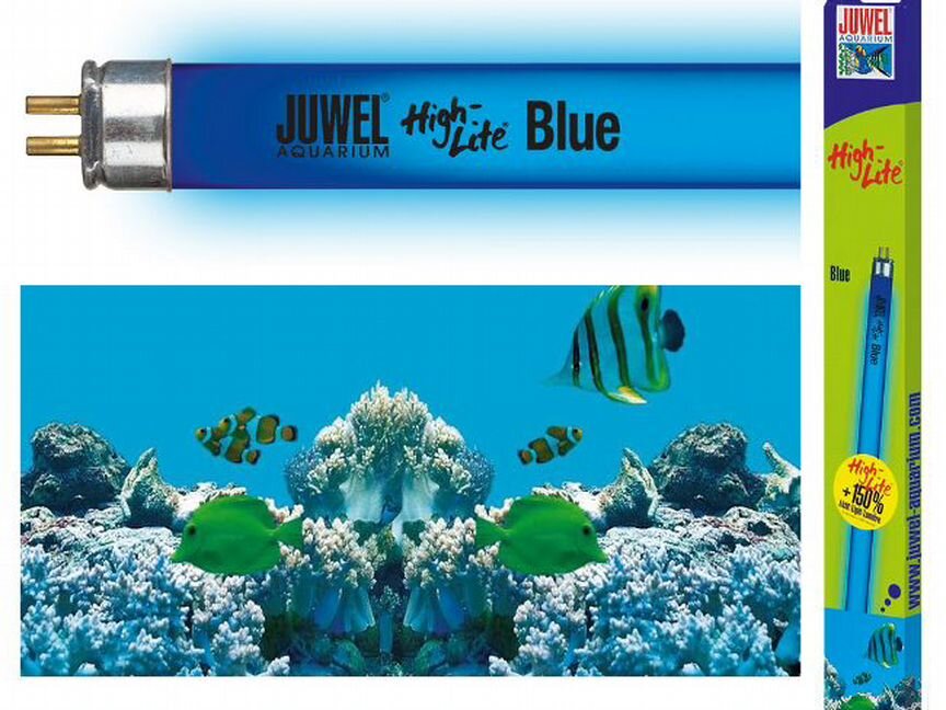 Лампы Juwel Blue, T5, люминесцентные