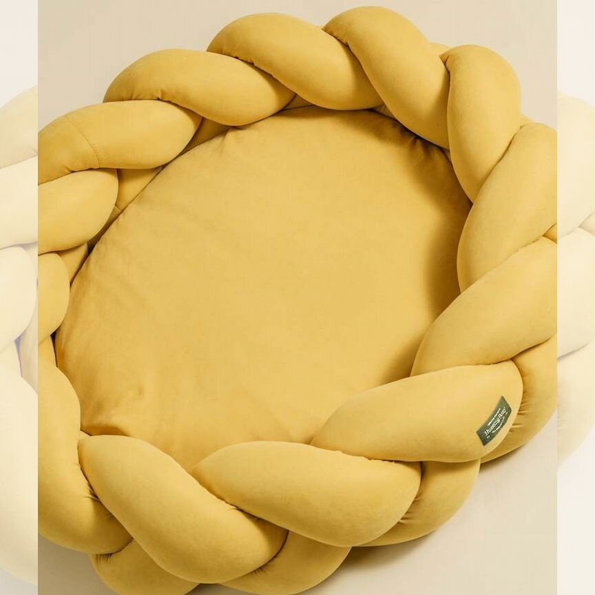 Лежанка "Пони-Колосони" Горчичная, размер S