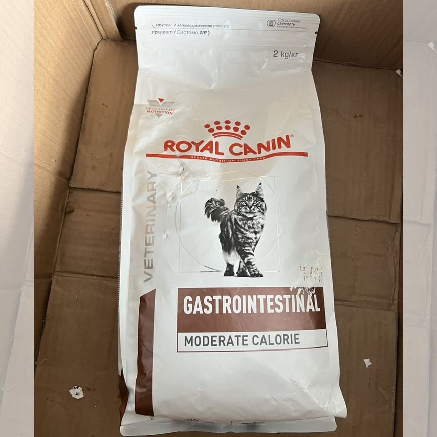 Корм для кошек royal canin gastrointestinal 2 кг