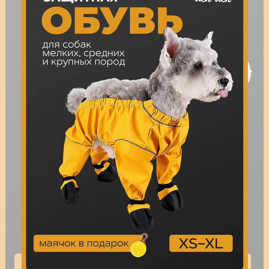 Защитная обувь для собак