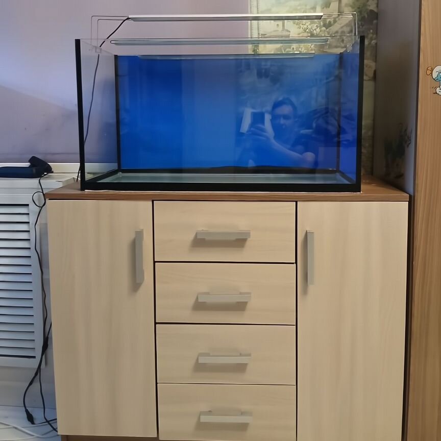 Аквариум 120 литров комплект