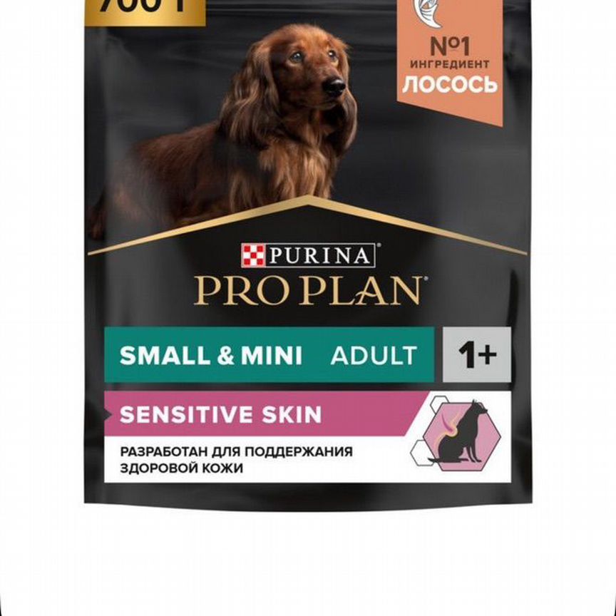 Сухой корм PRO plan Sensitive Skin с лососем
