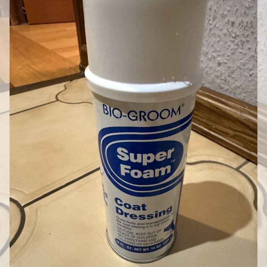 Bio-groom super foam пенка для укладки шерсти