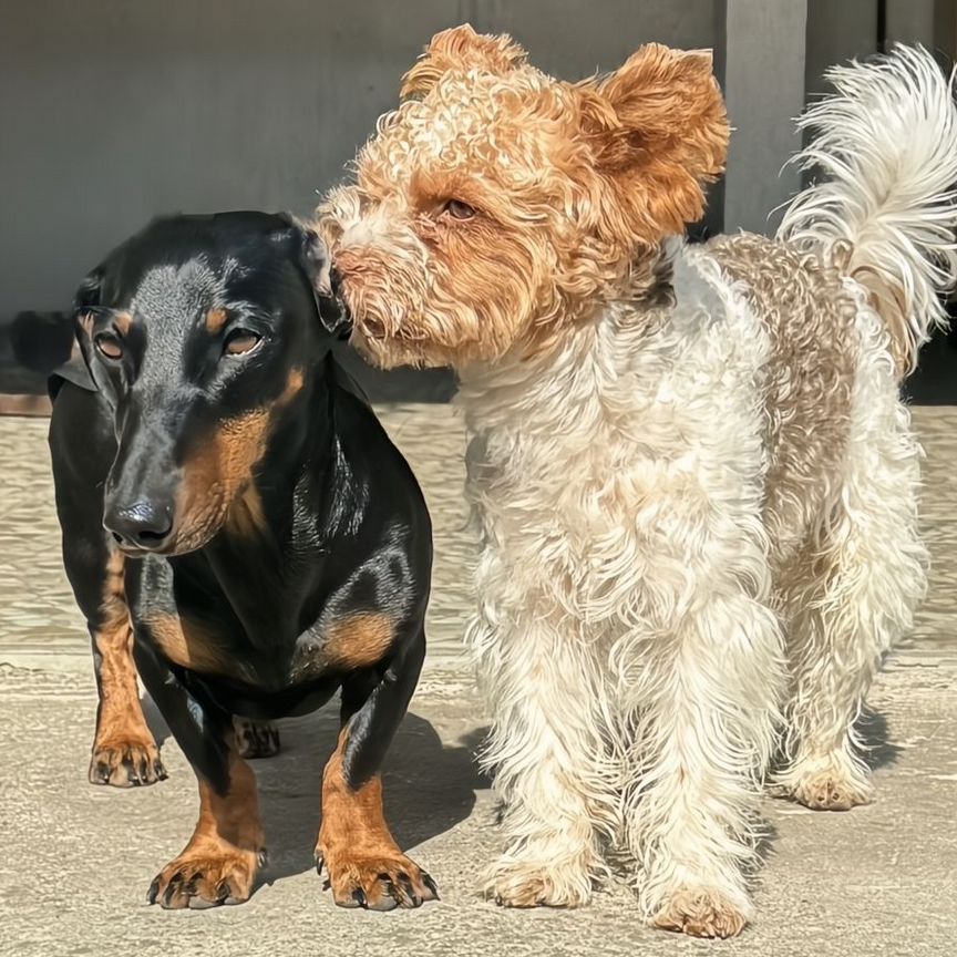 Такса, щенок