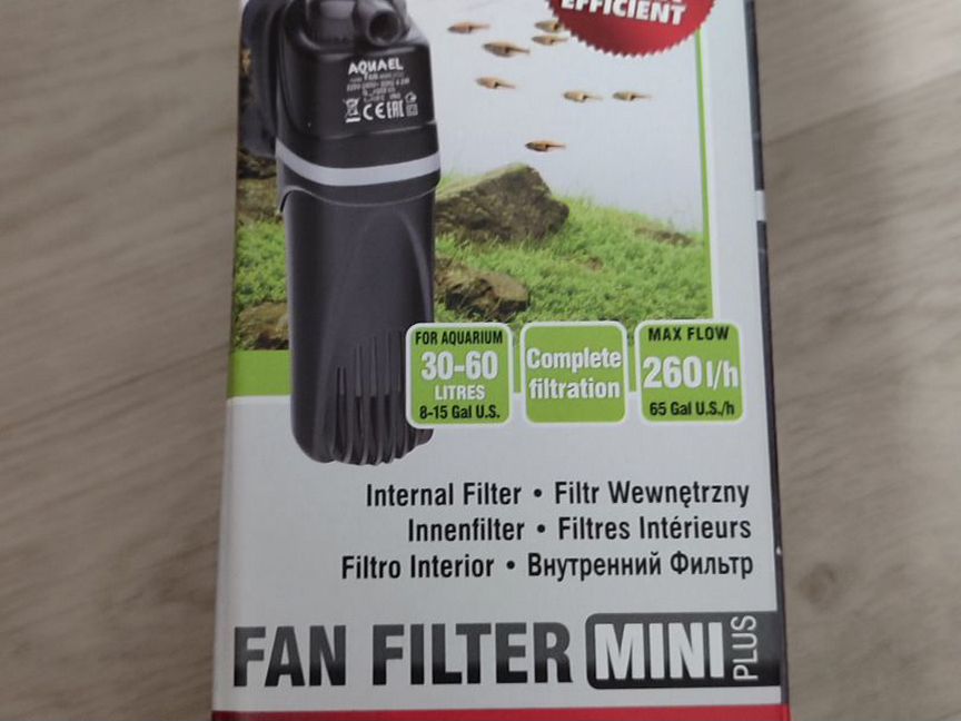 Фильтр аквариумный Aquael mini plus