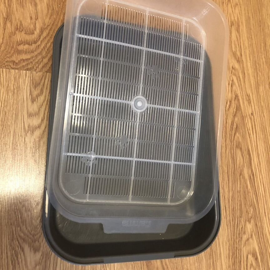 Лоток для кошек с сеткой