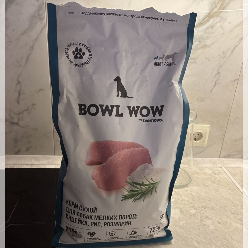 Корм для собак bowl wow