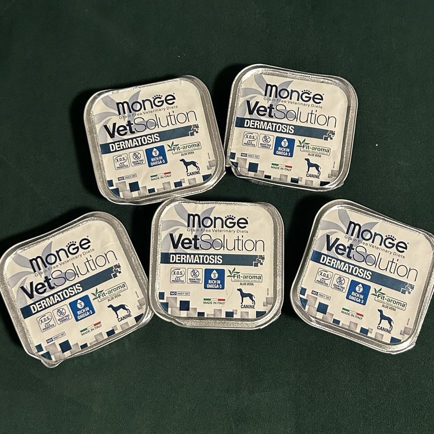 Влажный Корм для собак Monge, 5 шт. х 150 г