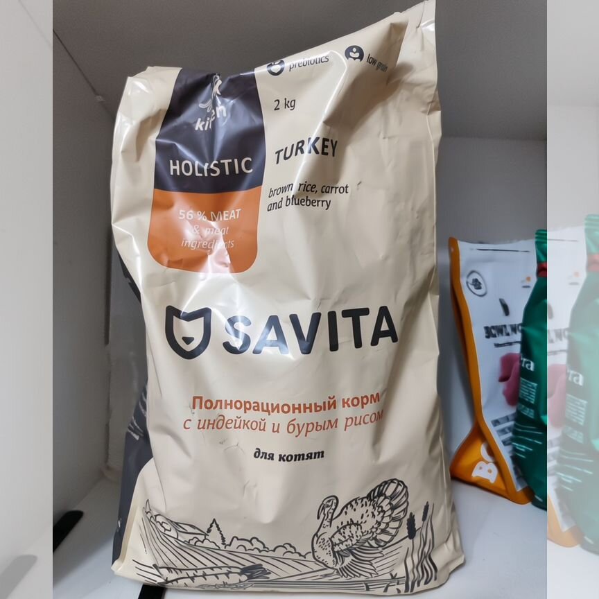 Кошачий корм Savita для котят