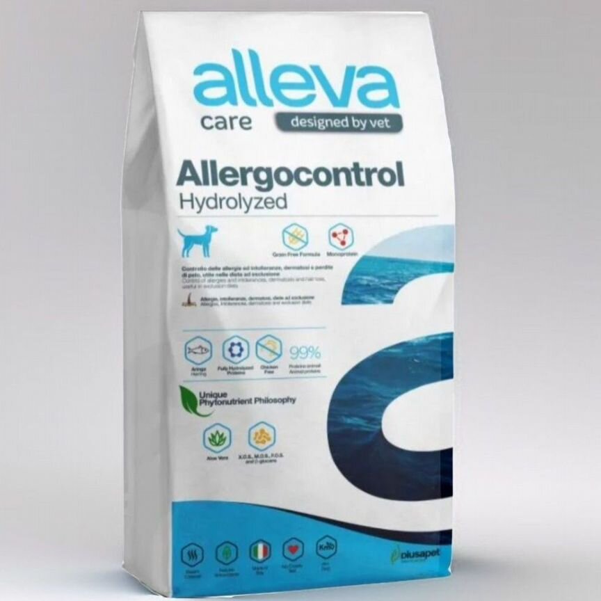 Alleva Care Dog 5кг Allergocontrol при аллергии