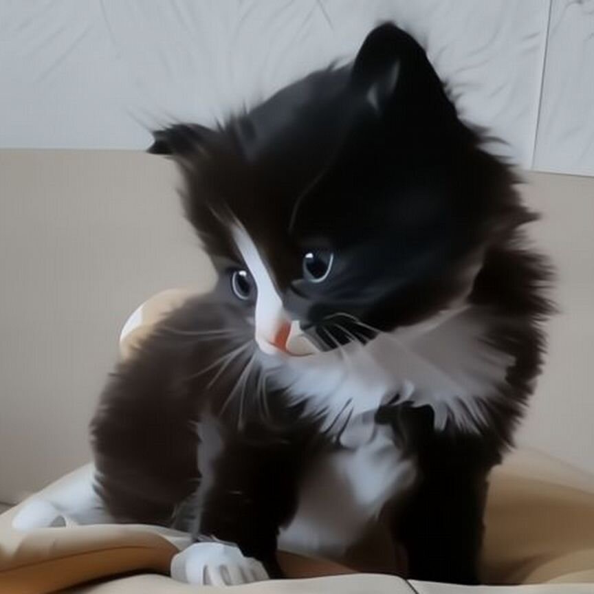 Невский маскарадный котёнок