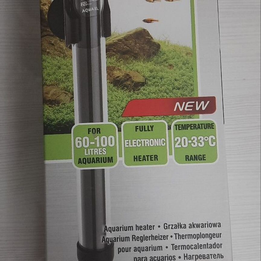 Нагреватель для аквариума aquael 60-100