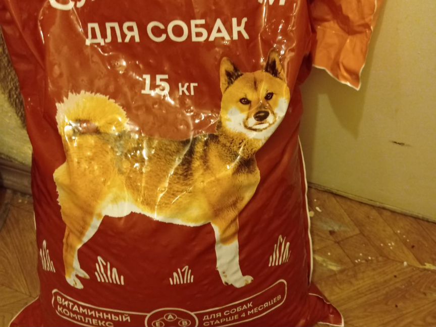 Сухой корм для собак крупных пород