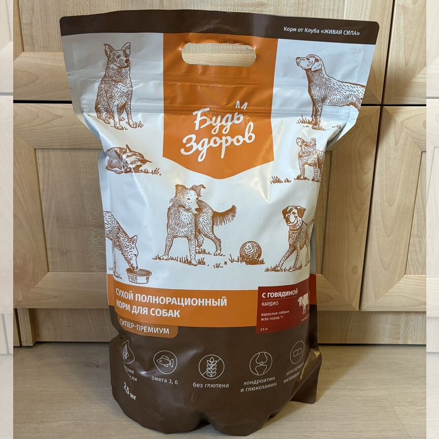 Корм для собак Будь здоров