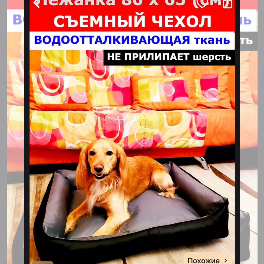 Лежак для собаки б/у