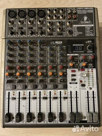 Микшерный пульт Behringer xenyx X1204USB купить в Химках | Хобби и ...