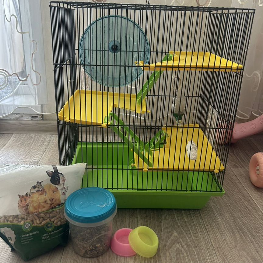 Клетка для грызунов большая