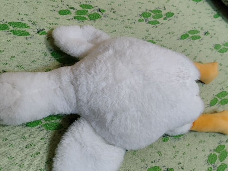 Гусь обнимусь 50 см белый