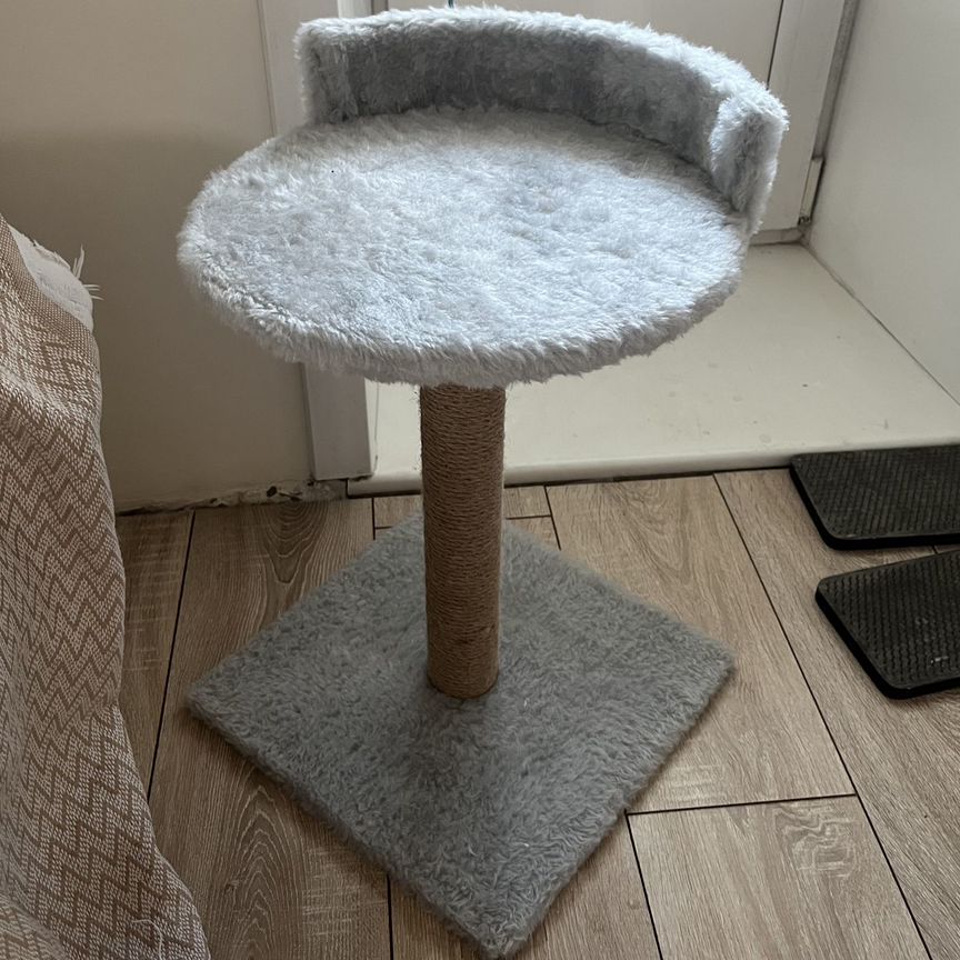 Когтеточка домик для кошки новый