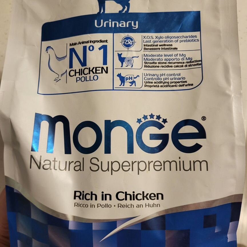 Корм для кошек Monge Urinary