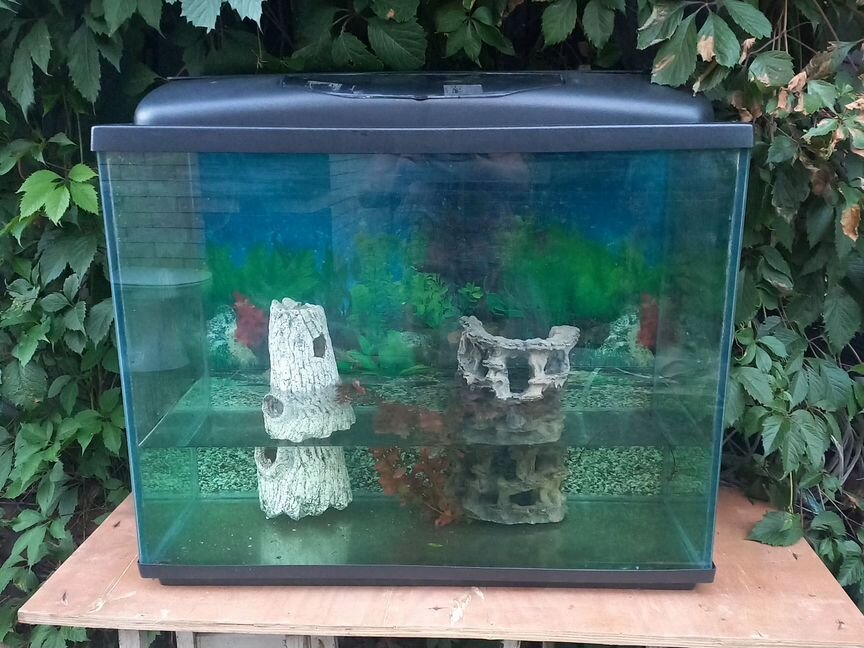 Аквариум с тумбой 185 л