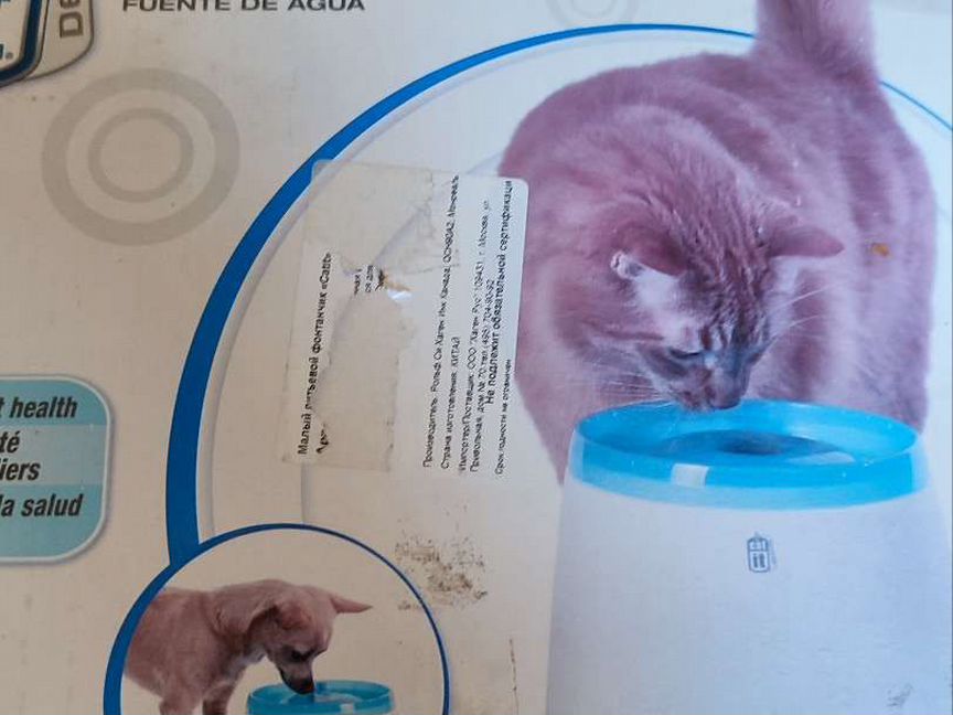 Поилка для кошек