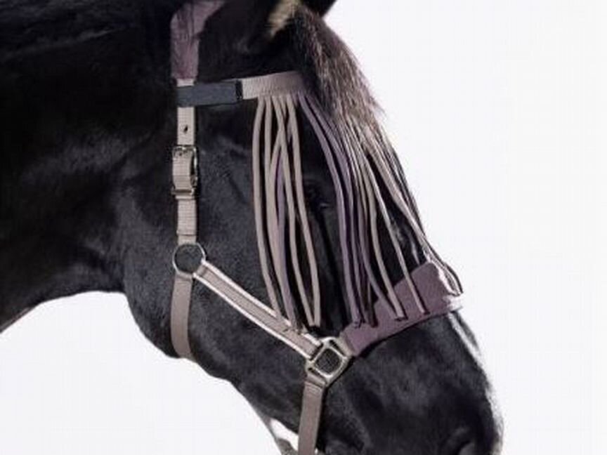 Недоуздок с чомбуром для лошади новый