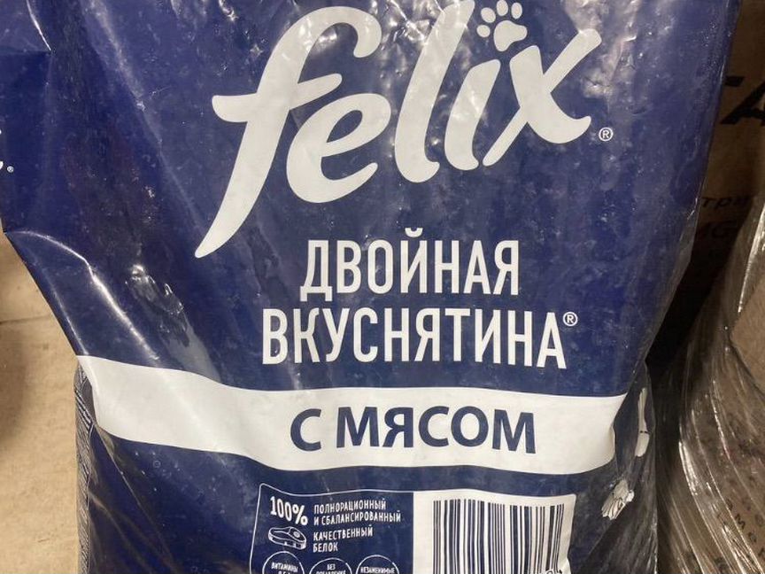 Сухой корм для кошек Felix 10кг