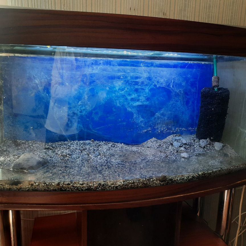 Аквариум с тумбой 190 литров