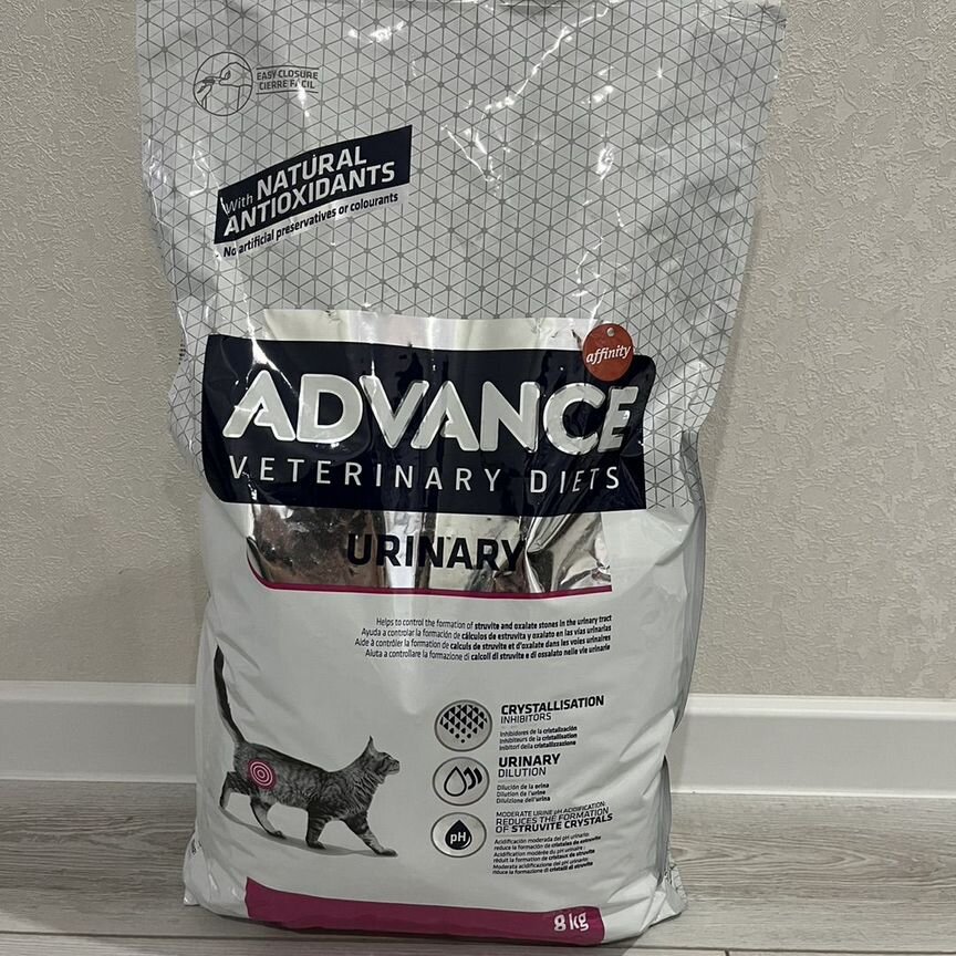 Advance urinary корм для кошек