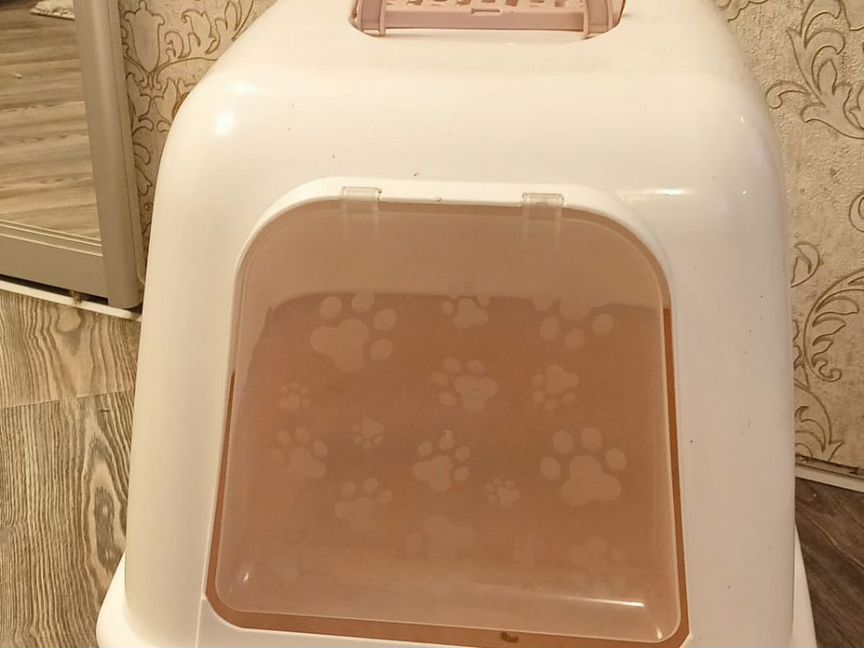 Кошачий туалет закрытый