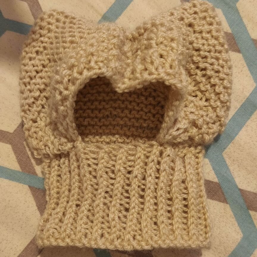 Шапка на собак мелких пород