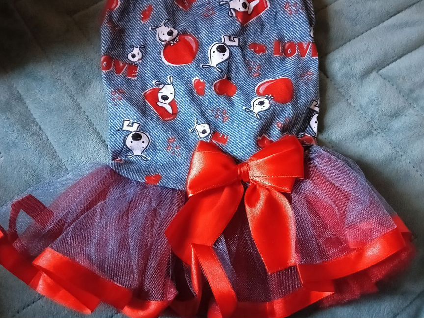 Платья, свитер, футболка для собак