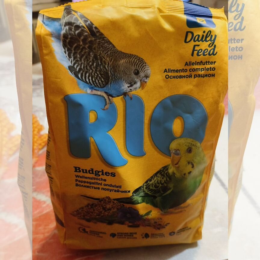 Корм для попугаев rio