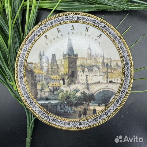 Настенная Декоративная Тарелка Прага praha СССР купить в Чебоксарах ...