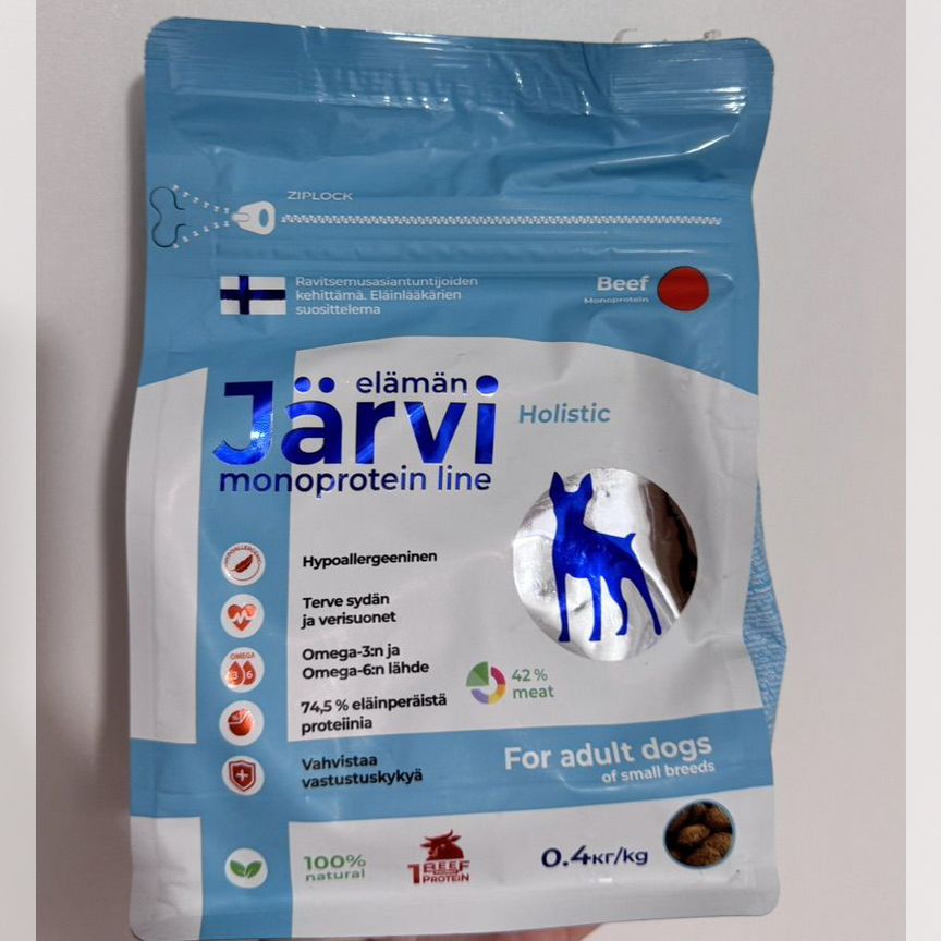 Корм для собак jarvi 0,4