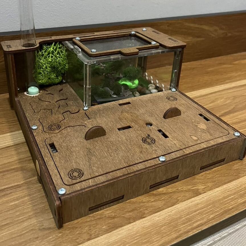 Муравьиная ферма MM Wood с большим комплектом