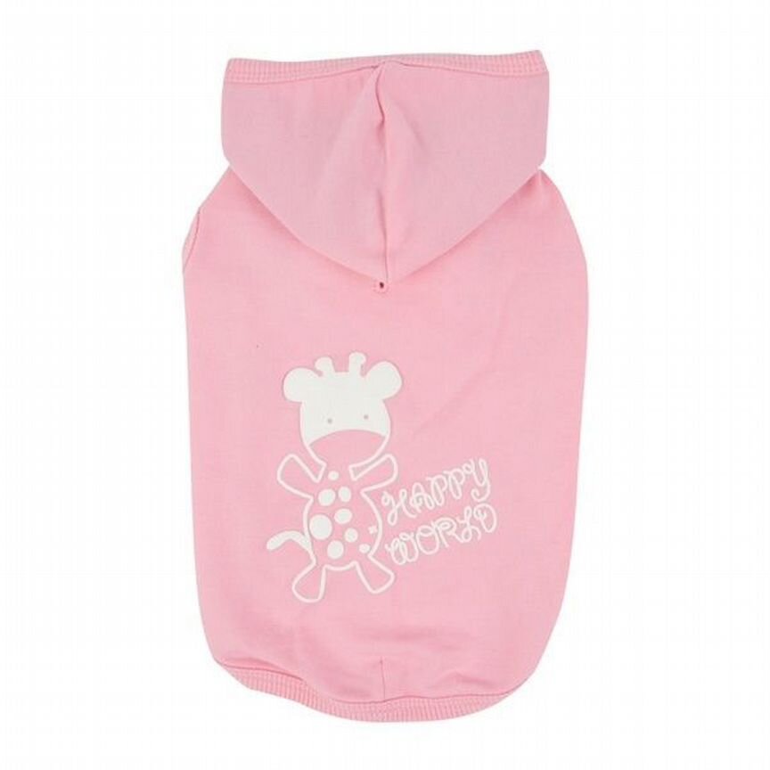 Puppia футболка с капюшоном "Счастливый мир&q