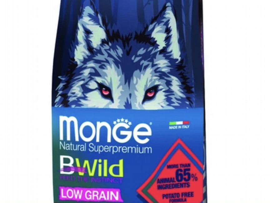 Сухой корм Monge Dog BWild LOW grain
