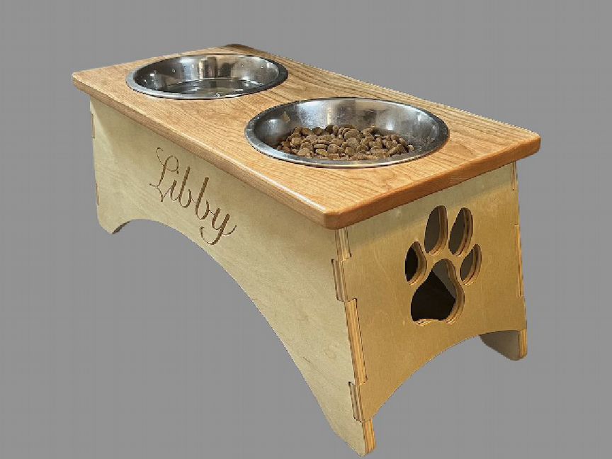 Подставка для собачей миски