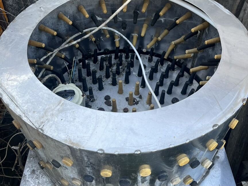 Барабан для щипки курей